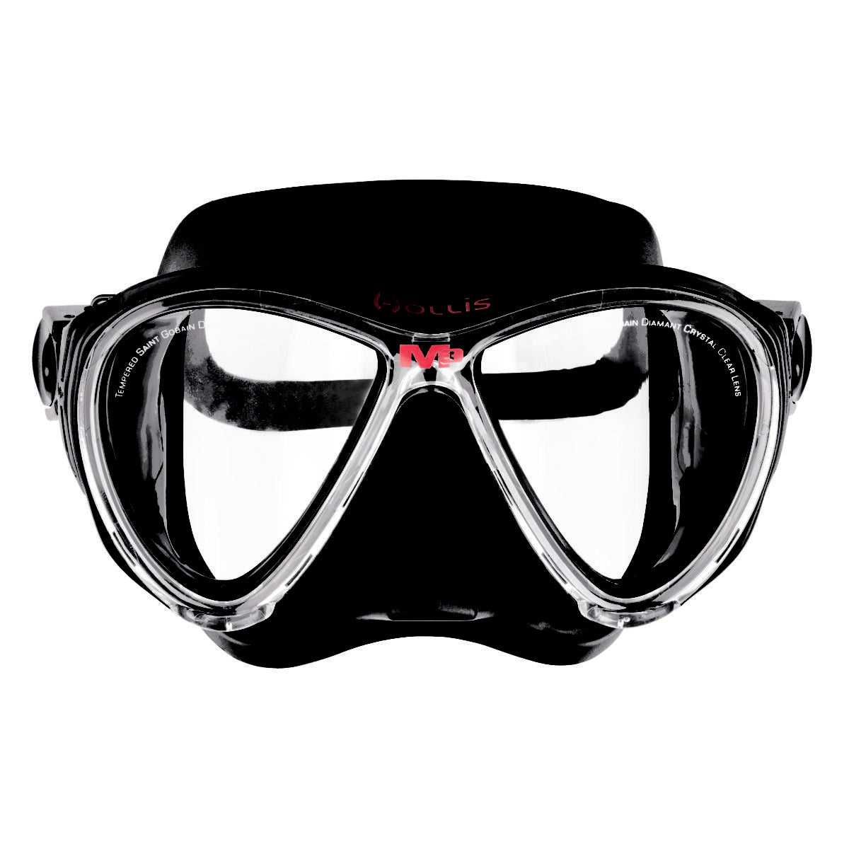 Hollis M3 Diving Mask Black – Prescription Dive Mask Shop