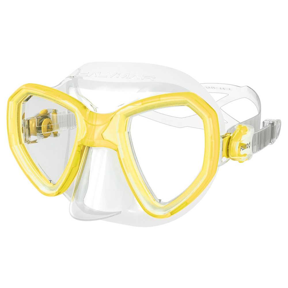 Salvimar Morpheus Diving Mask Transparent Yellow | Prescription Dive ...