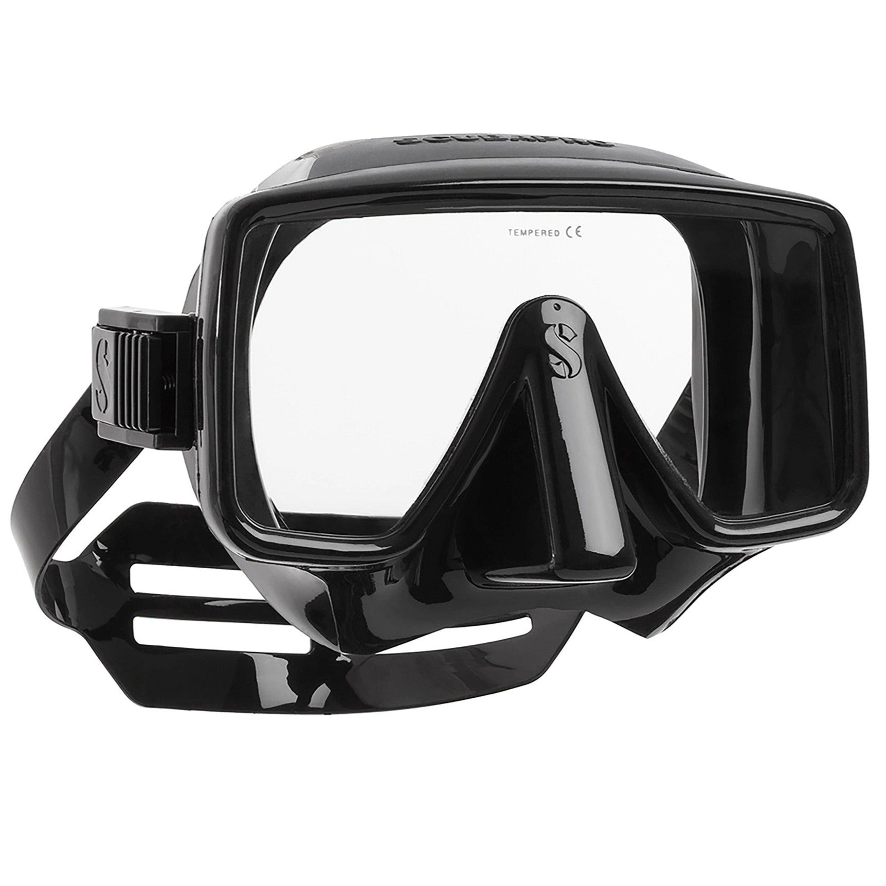 Scubapro Frameless Classic Diving Mask Black | Prescription Dive Mask ...